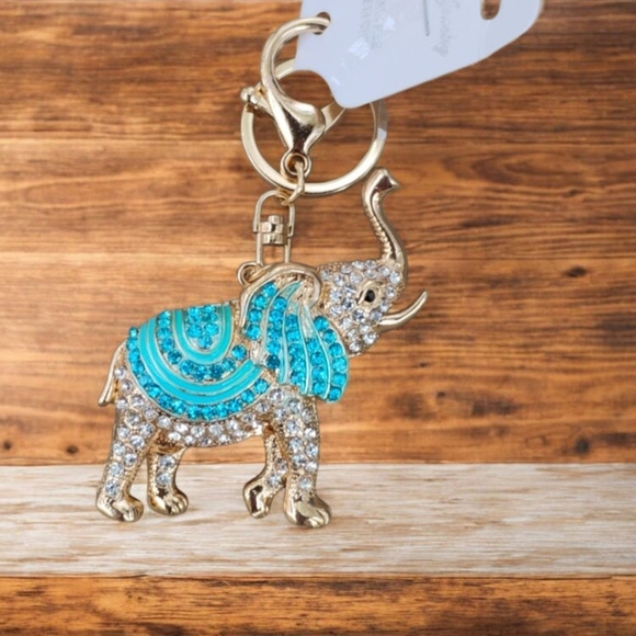 Unbranded | Accessories | Gold Tone Elephant Key Chainbag Charm With ...